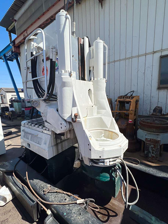 Used Japanese piling equipments & construction machinery